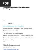 Ethiopia's Health Sector Development Plan | PDF | Ethiopia | Strategic ...