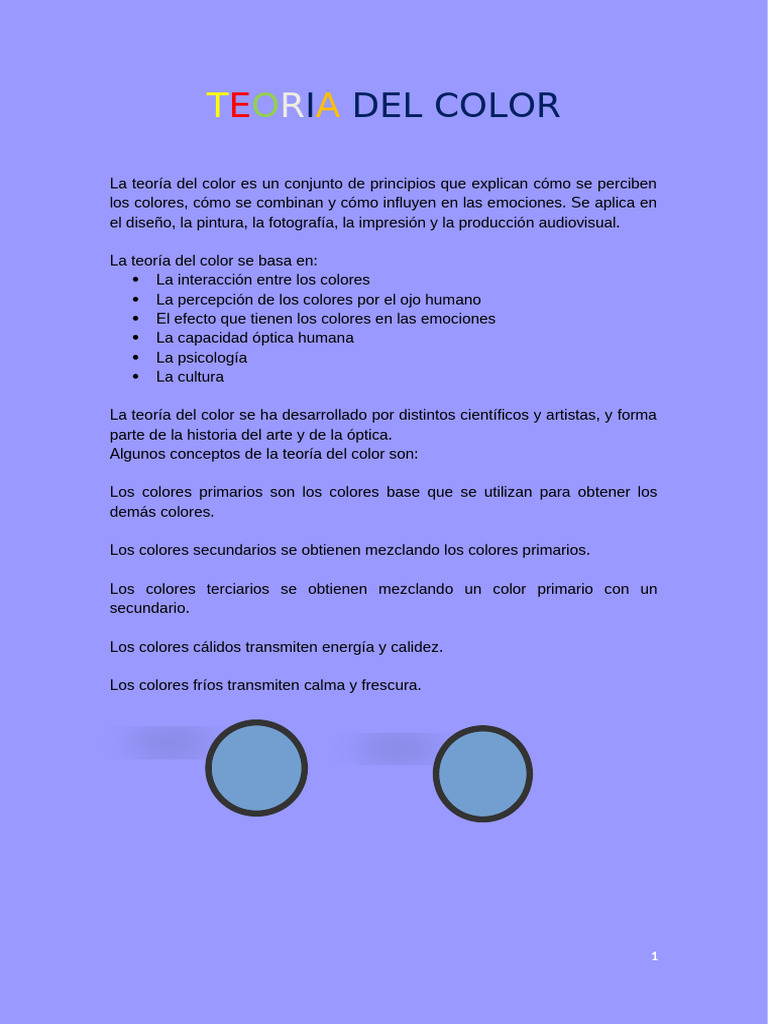 Fundamentos de la Teoría del Color | PDF