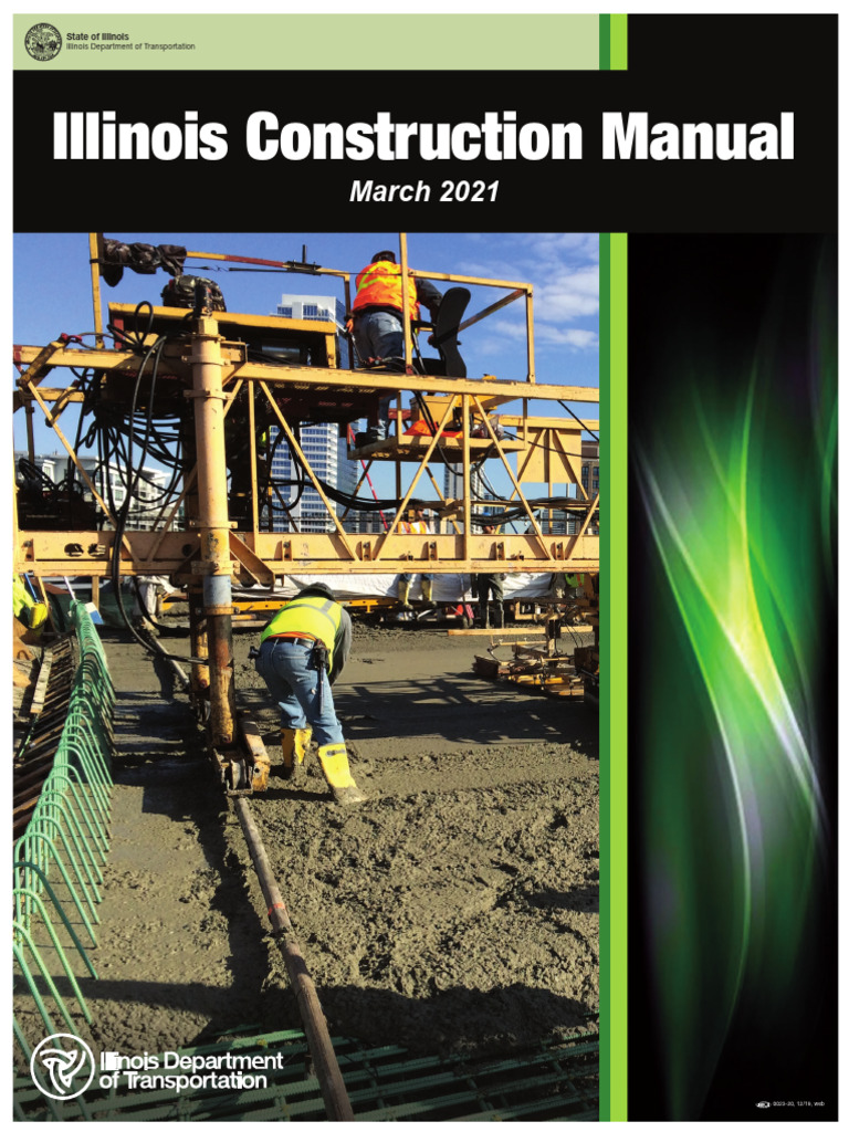 Illinois Construction Manual 2021 | PDF | Road Surface | Deep Foundation
