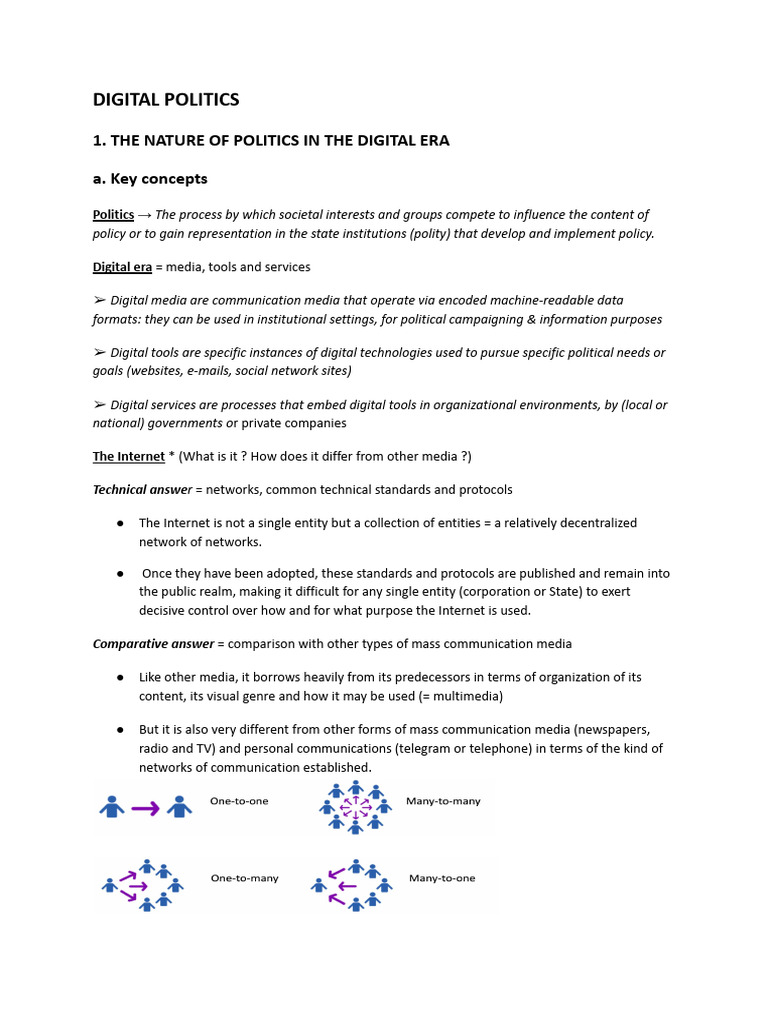 DIGITAL POLITICS | PDF | E Government | Democracy