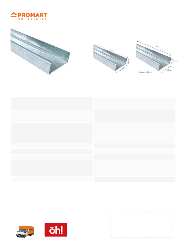 Parante de Drywall | PDF