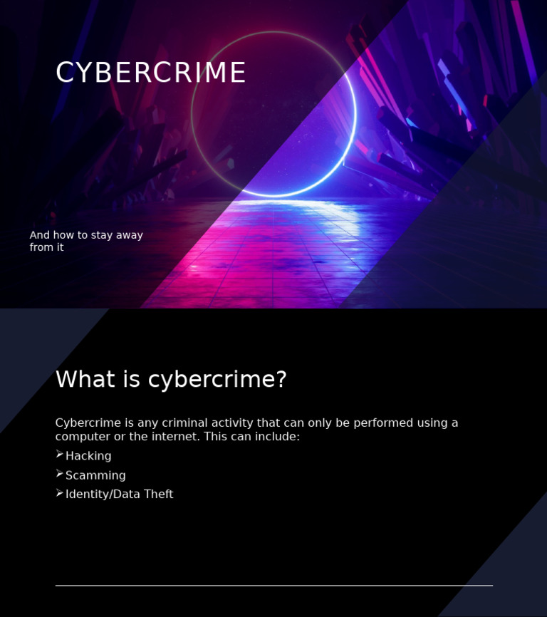 Understanding Cybercrime and Prevention | PDF