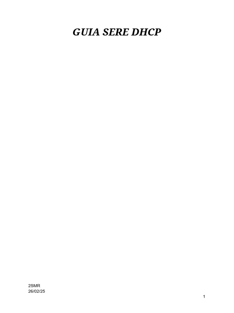 Guia Sere | PDF