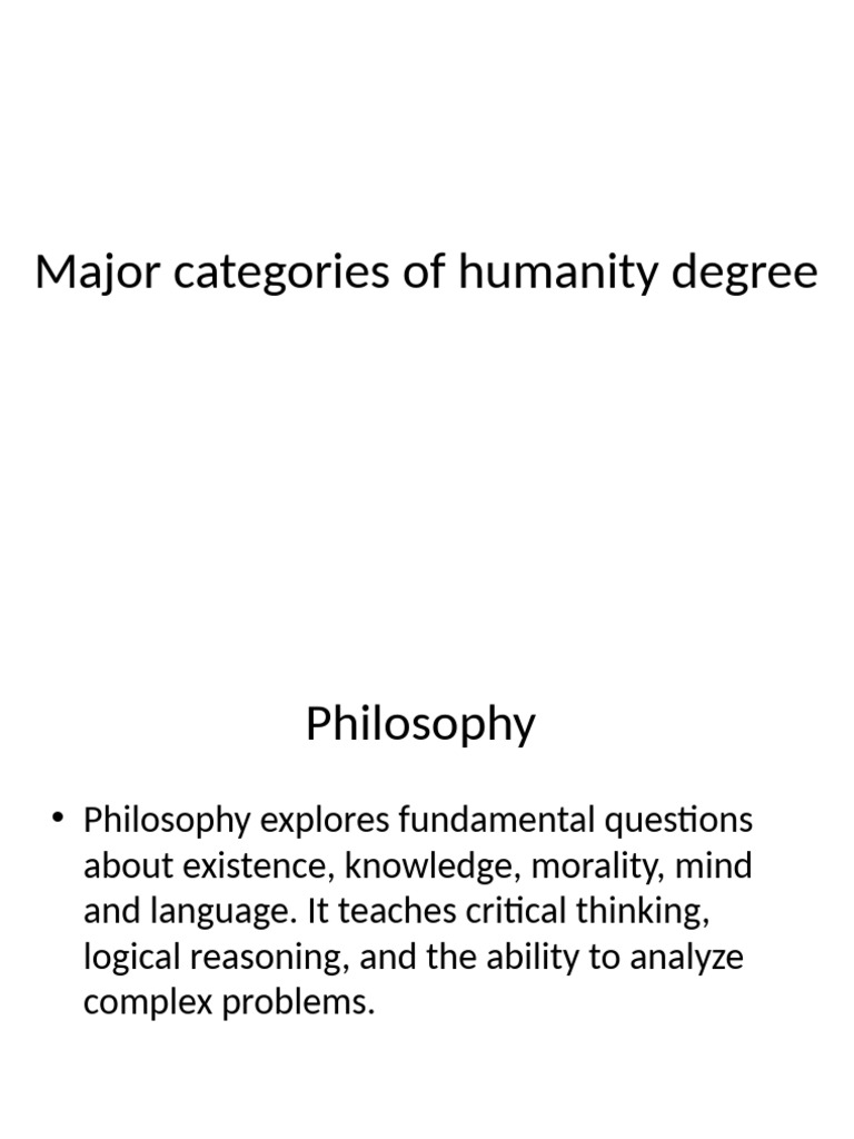 Overview of Humanities Degree Fields | PDF | Classics | Linguistics