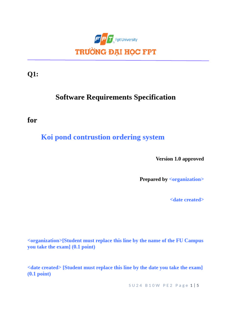 SWR302 SU24 B10W PE2 Template | PDF