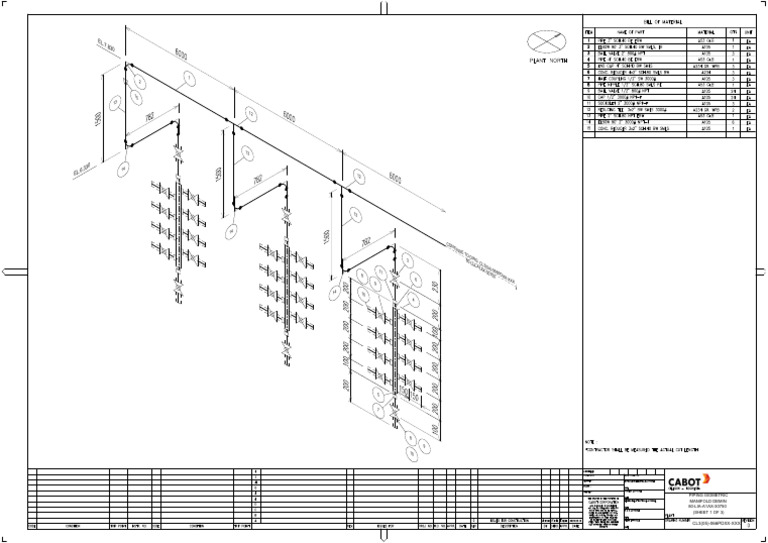 ISO DEMIN WATER TANK Sheet 1 0f 3 | PDF