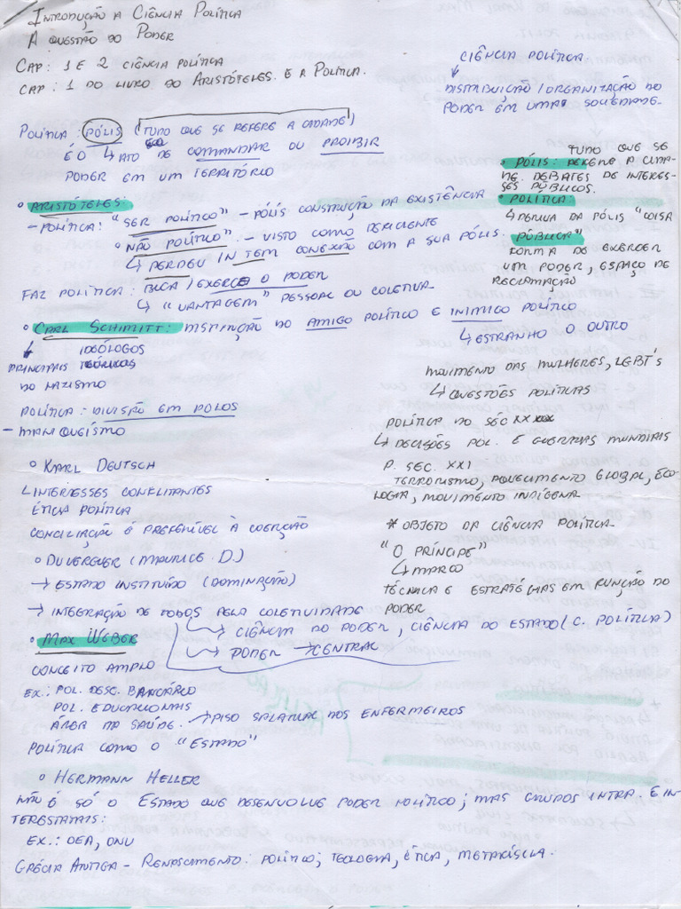 RESUMO AP1 DE TEORIA GERAL | PDF
