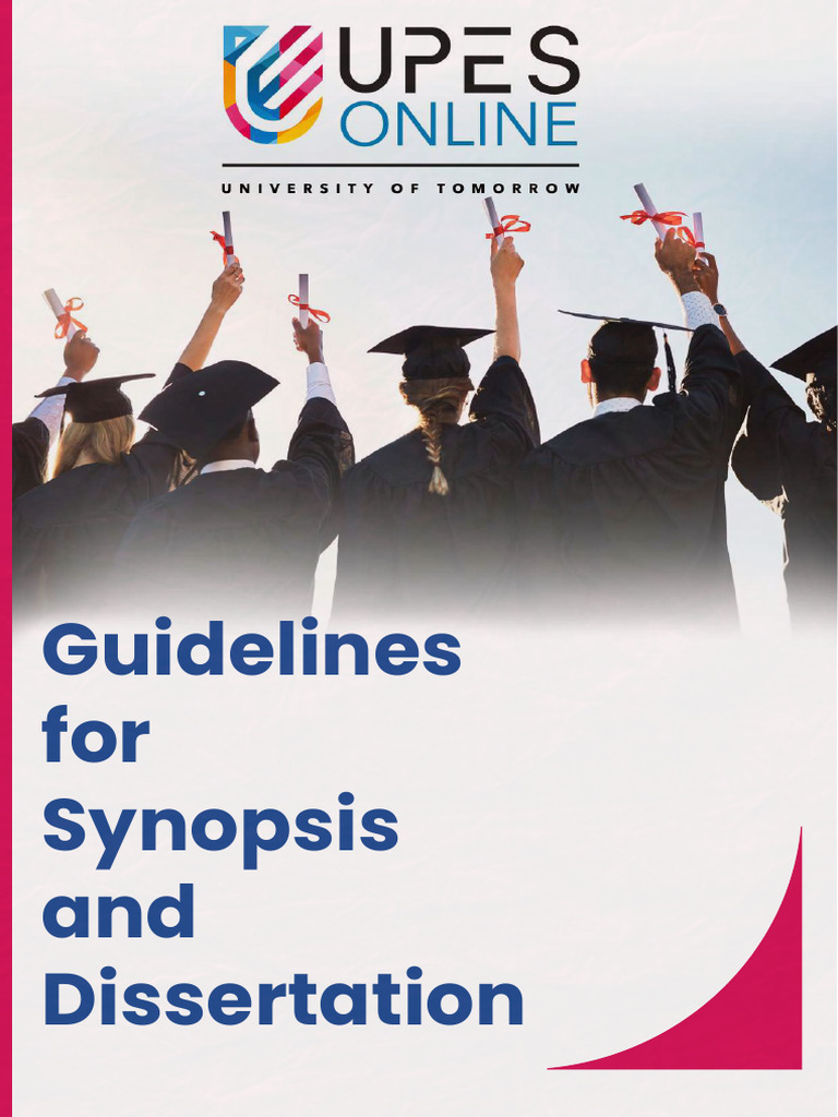 MBA Dissertation and Synopsis Guidelines | PDF | Thesis | Statistics