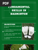 Badminton Stances and Techniques Explained | PDF | Sports | Athletic Sports