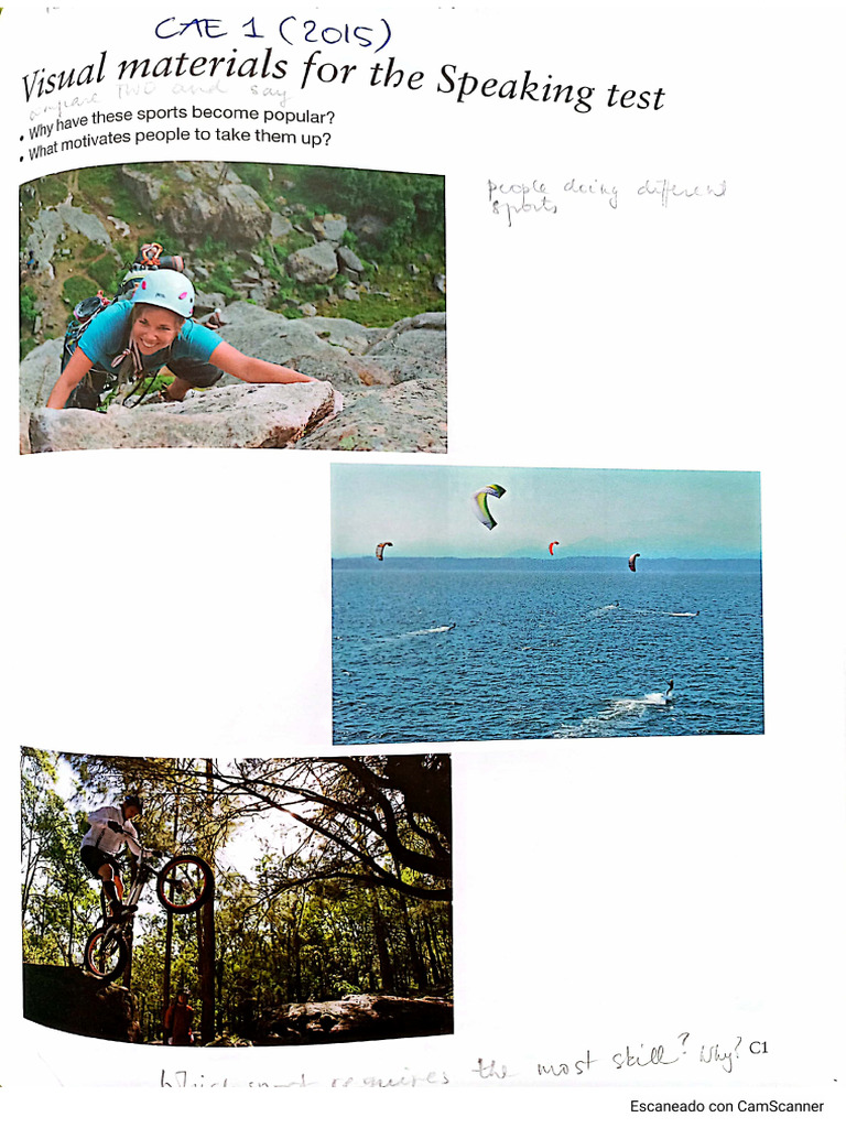 CAE 1. Revised For 2015. VISUALS | PDF