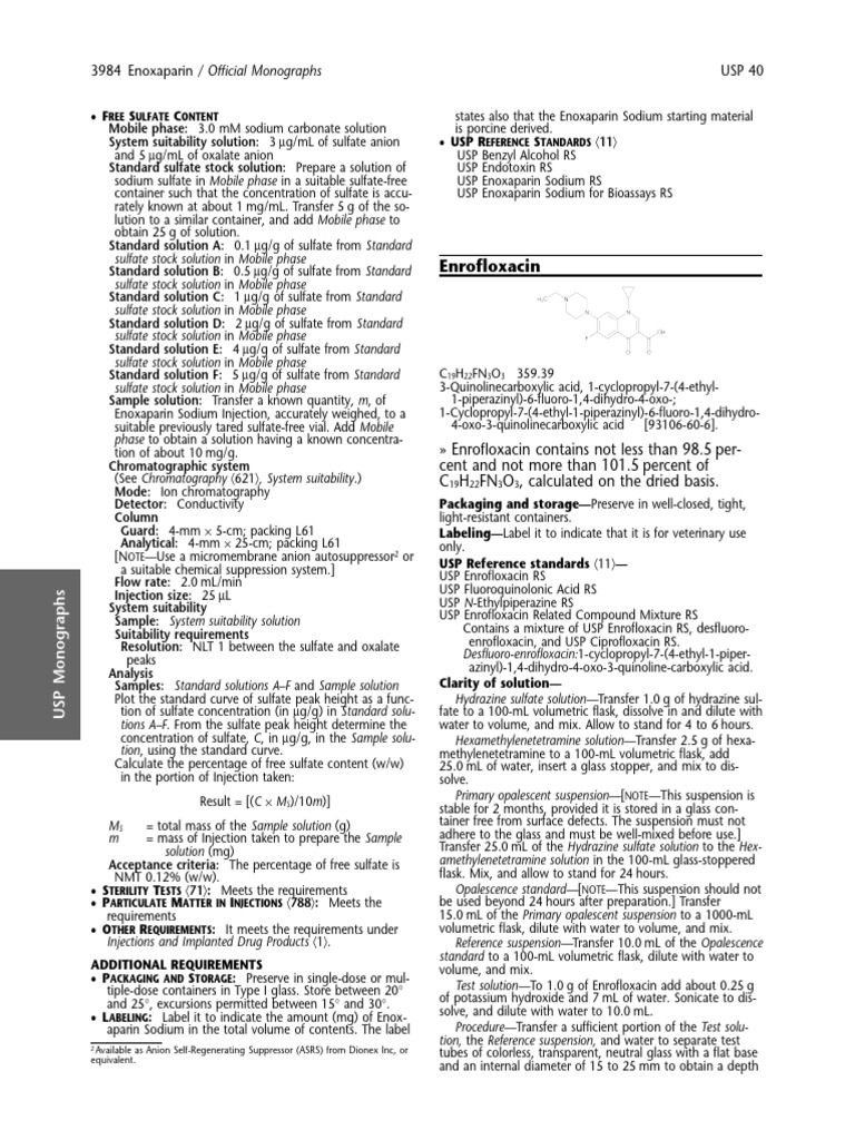 485. Dược điển Mỹ USP 40, trang 3986, tập IIB | PDF | Chromatography ...