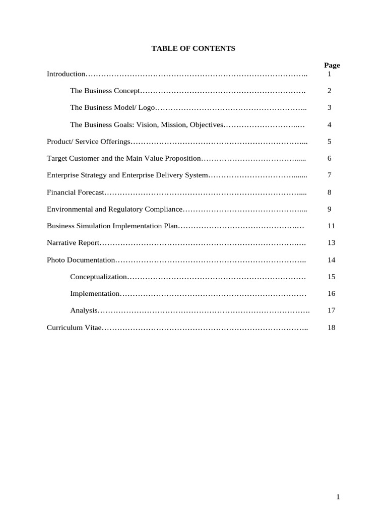 Business Proposal Paper Content | PDF | Brand | Pricing