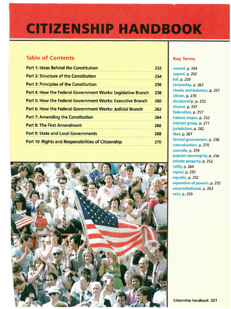 Citizen Handbook | PDF