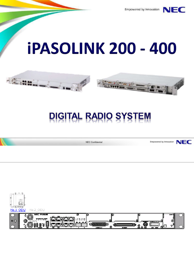 Ipasolink 200 and 400 Presentation V1 | PDF | Computer Network | Network Protocols