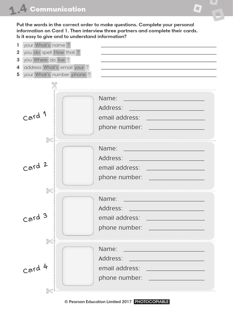 gg2 Unit1 Communication4 | PDF