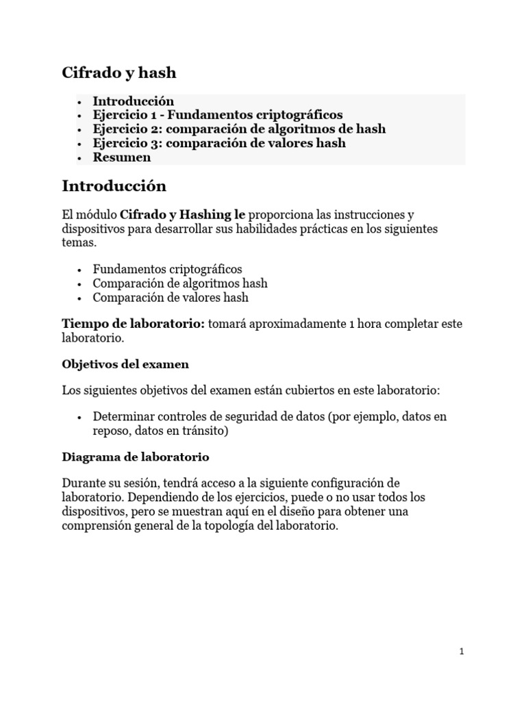 3 Cifrado y Hash | PDF | Clave (criptografía) | Cifrado