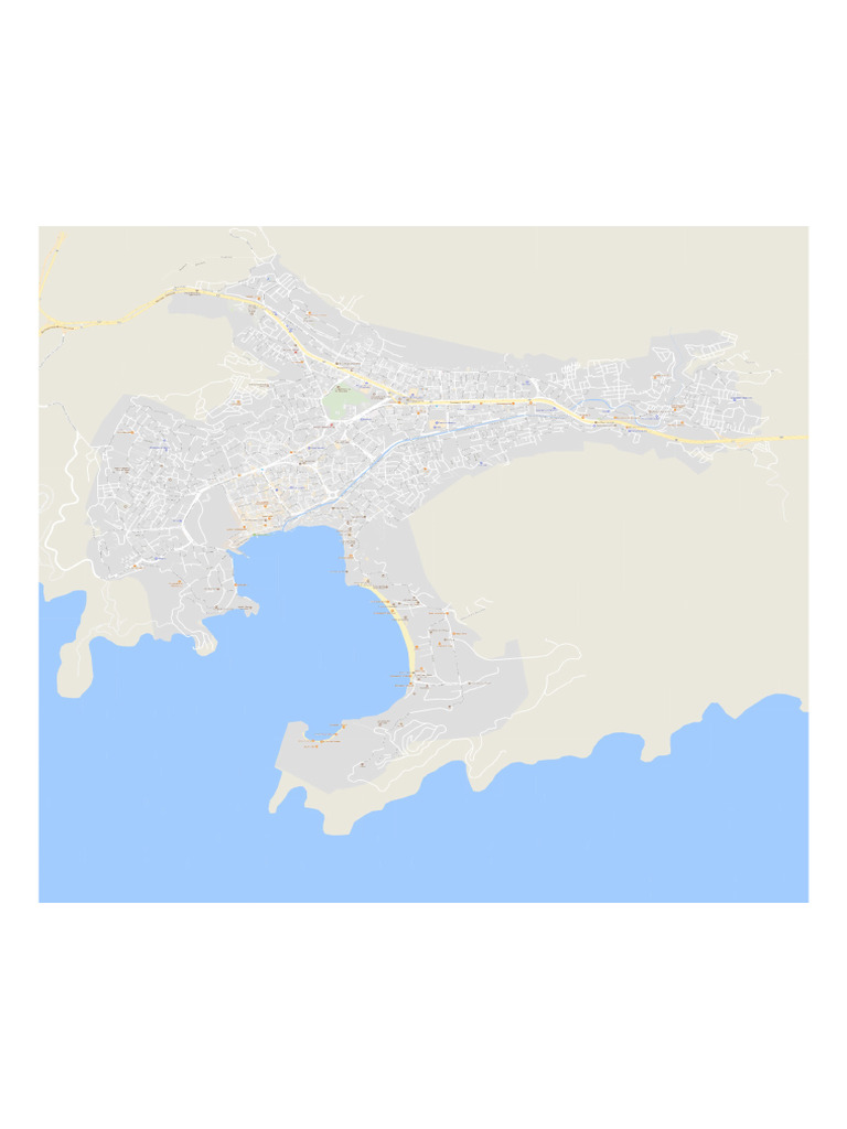 Mapa Zihua Doble Carta | PDF