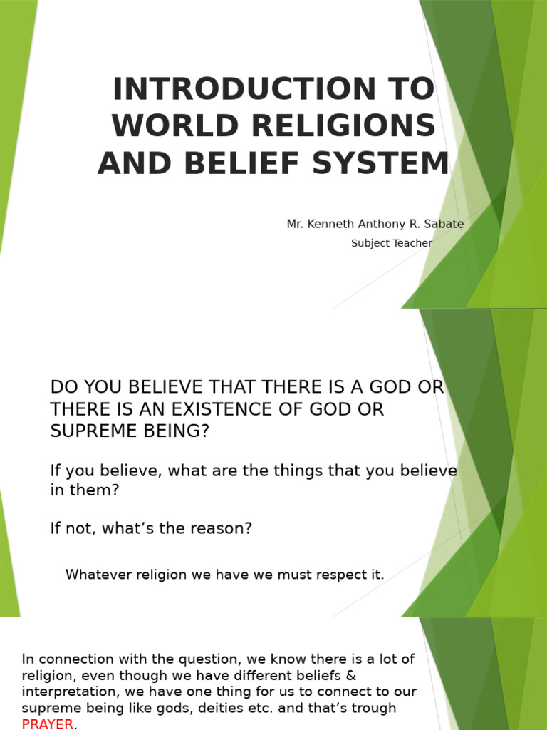 Overview of World Religions and Beliefs | PDF | Theism | Polytheism