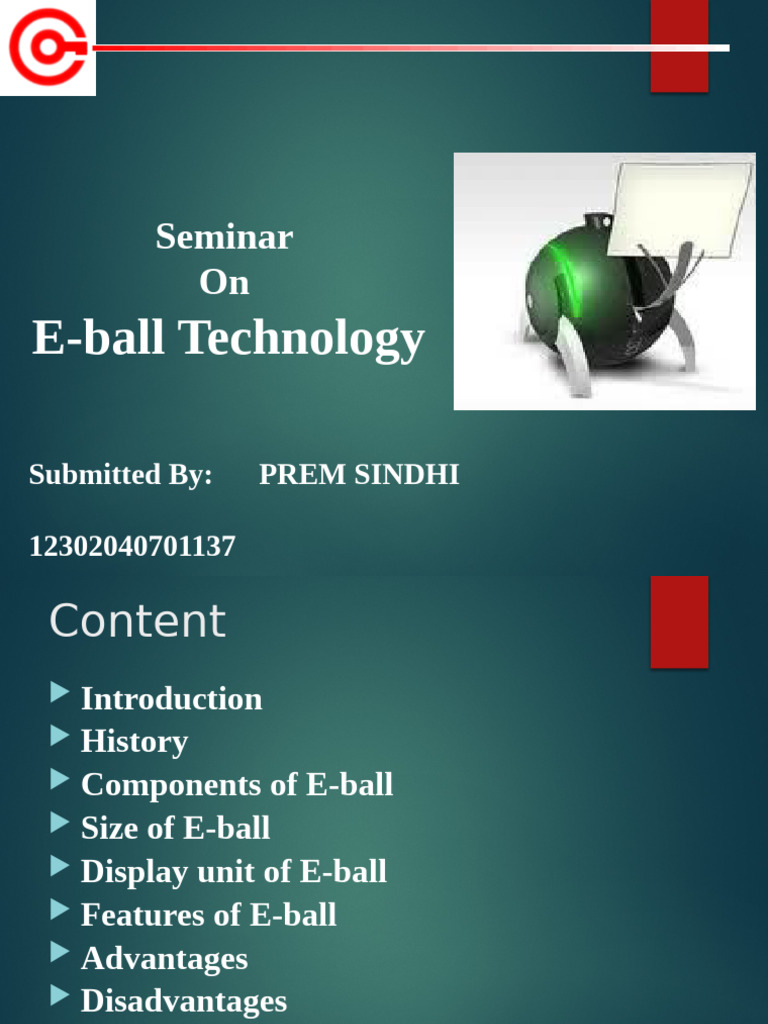 E-Ball Technology Overview by Tnokovski | PDF | Personal Computers ...