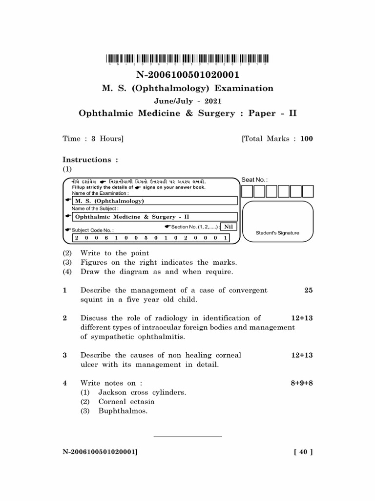 N-2006100501020001 m. s. (Ophthalmology) Examination June_july - 2021 ...