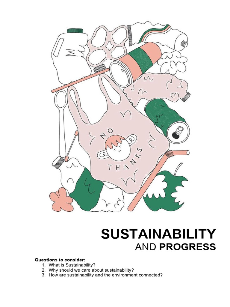 Understanding Sustainability and Progress | PDF | Sustainability ...