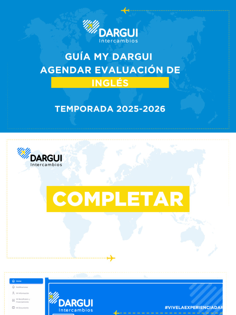 Guia My Dargui Como Agendar Tu Evaluacion de Ingles 1741226646548 | PDF