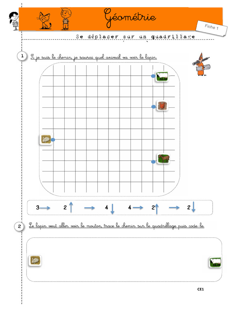 P1.GM2 Fichier Exercices Élèves BDG - Se Déplacer | PDF