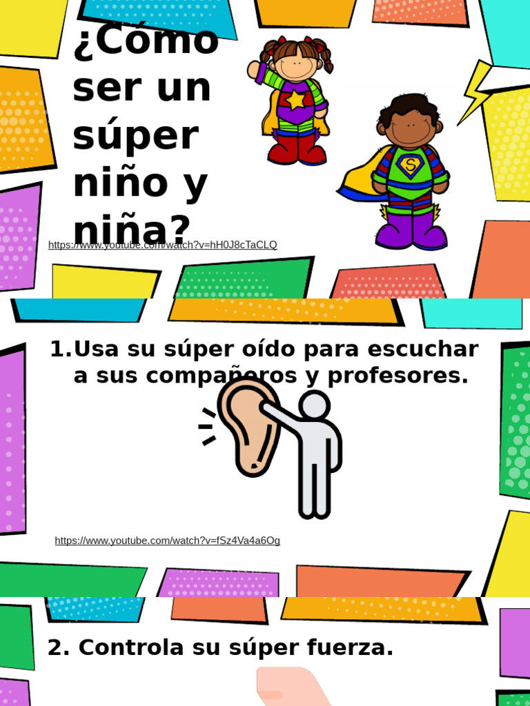 ¿Cómo Ser Un Súper Niño | PDF