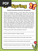 I Love Spring Song Lyrics | PDF