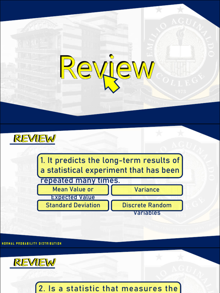 W4 - DAY 2 - Normal-Probability-Distribution-and-Empirical-Rule | PDF | Variance | Standard ...