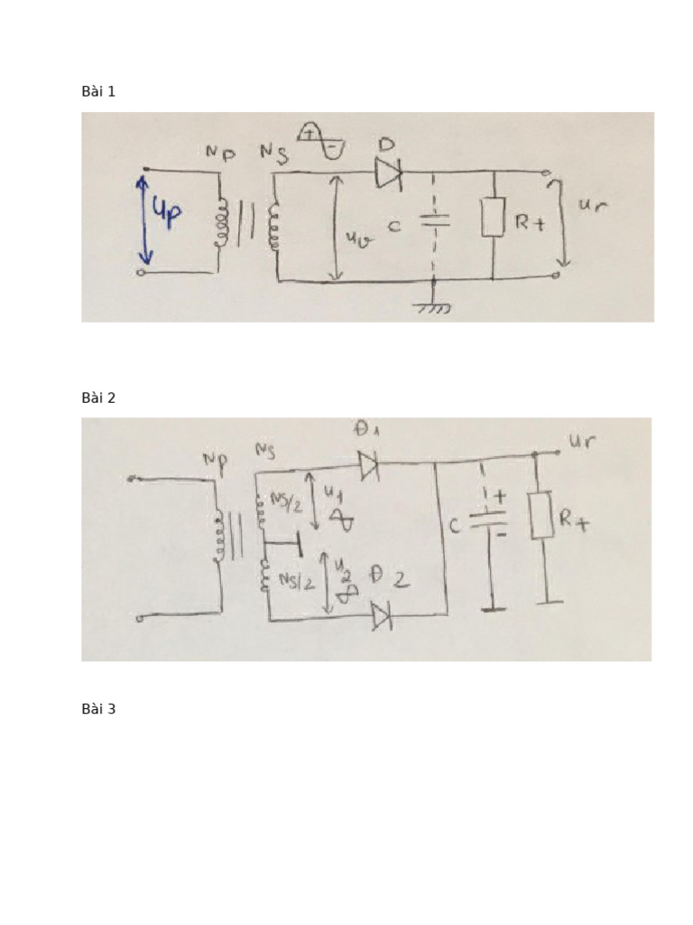 Topic NG D NG C A Diode - Bài 2 - Et2010 | PDF