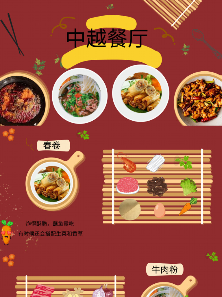 Cream Illustrative Food Journal Presentation | PDF