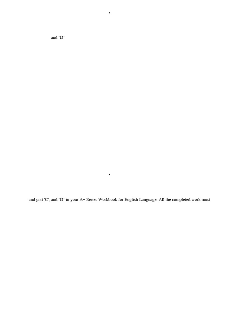 Form 1 English Take-Home Assignment | PDF | Plays | African Literature