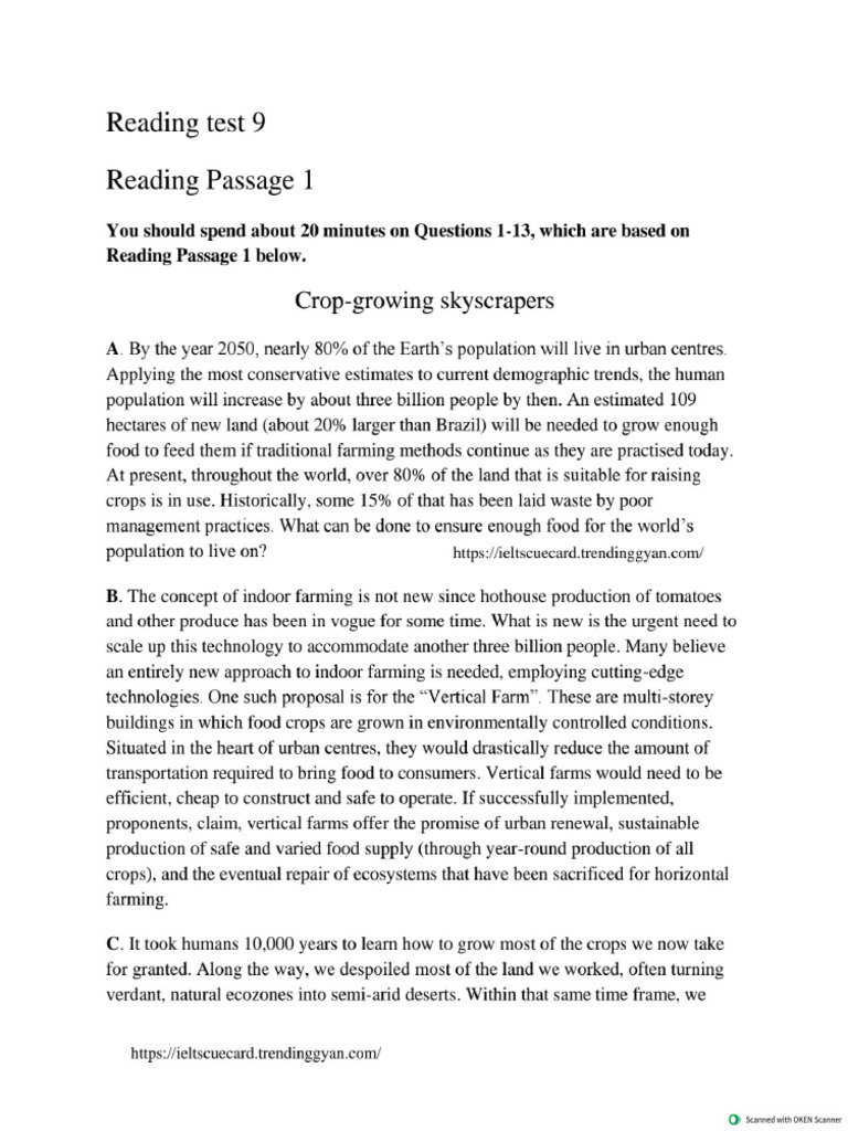 Ielts Reading Test 9 Pdf