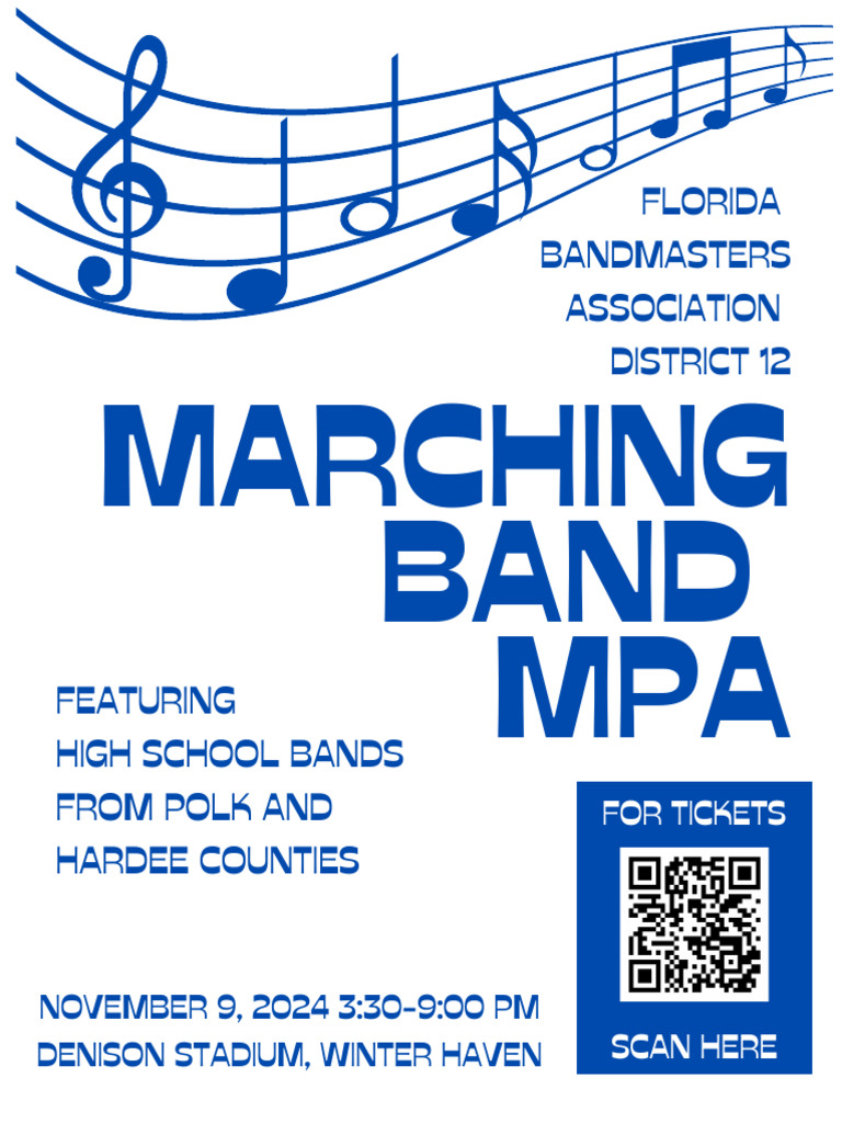 Marching MPA 2024 Flyer | PDF
