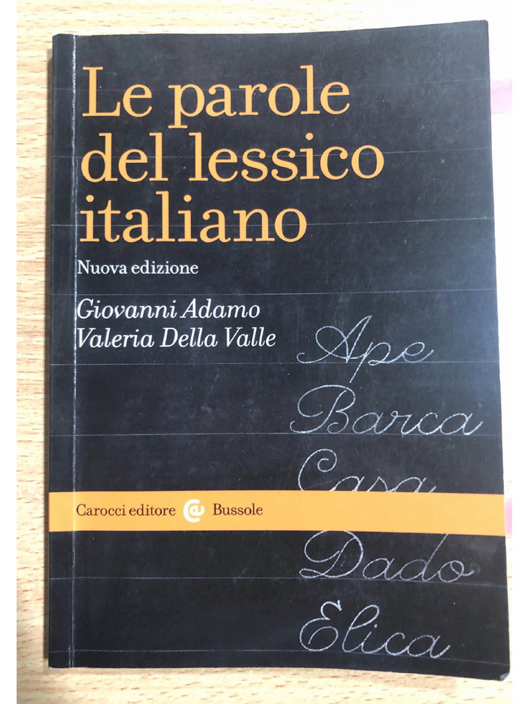 Adamo Della Valle Lessico-42-69 | PDF