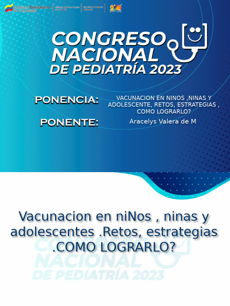 02.- ARACELYS VALERA DE M - CONGRESO NAC PEDIATRIA 08-2023 | PDF