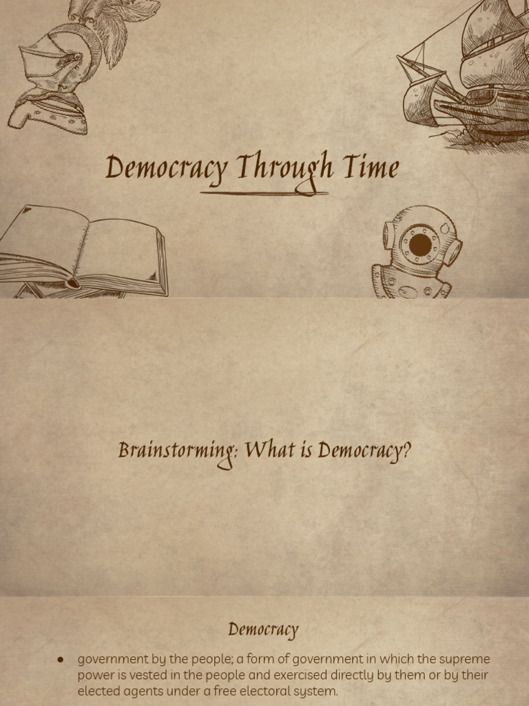 Evolution of Democracy Through History | PDF | Presidents Of The United ...