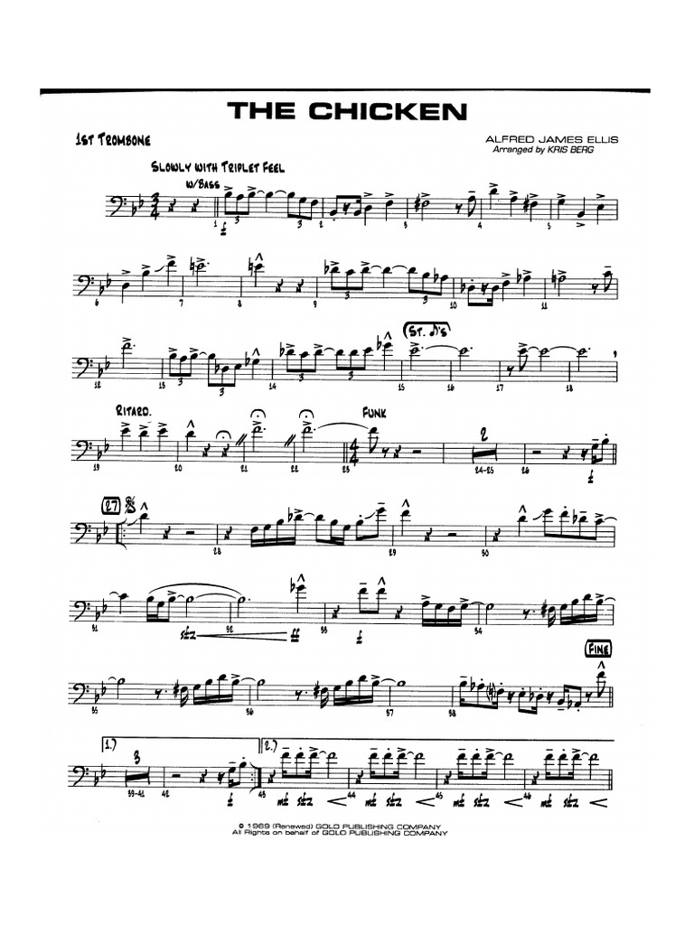 01 - The Chicken - TBN 1 | PDF