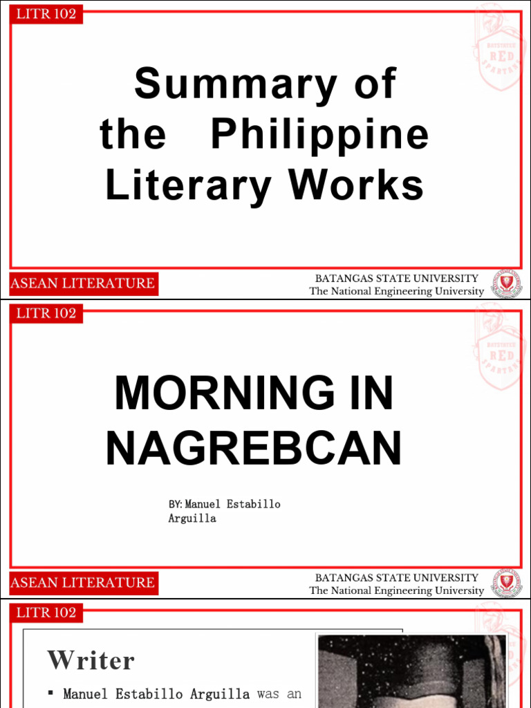 Philippine Literary Works | PDF | Philippines