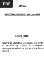 Mfano Wa Risala | PDF