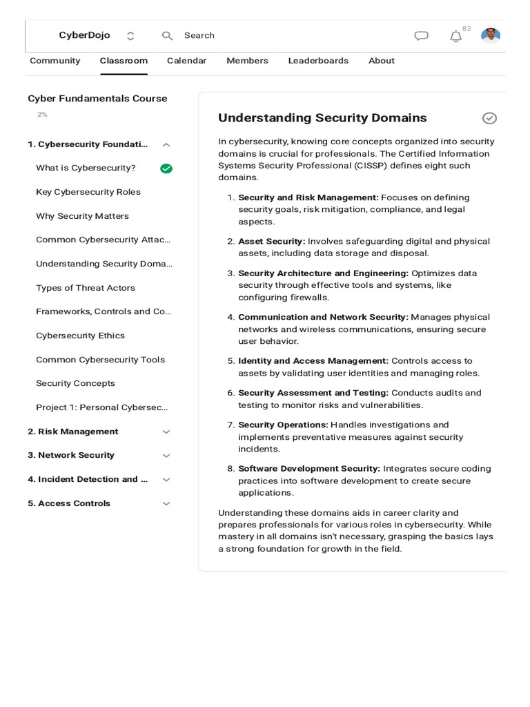 Understanding Cybersecurity Domains | PDF | Security | Computer Security