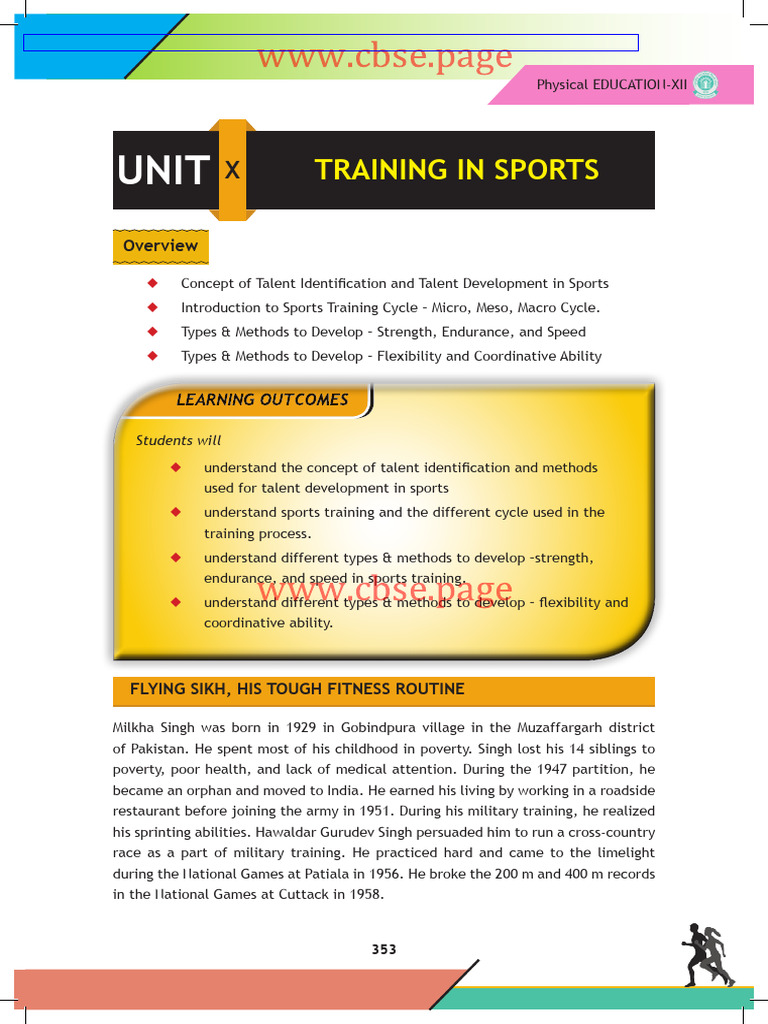 Physical Education Chapter | PDF | Strength Training | Muscle Contraction