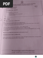ZJC New Trends in Geography Form 2 | PDF
