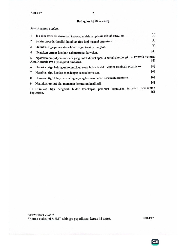 STPM PP 9462 2023 (1) | PDF