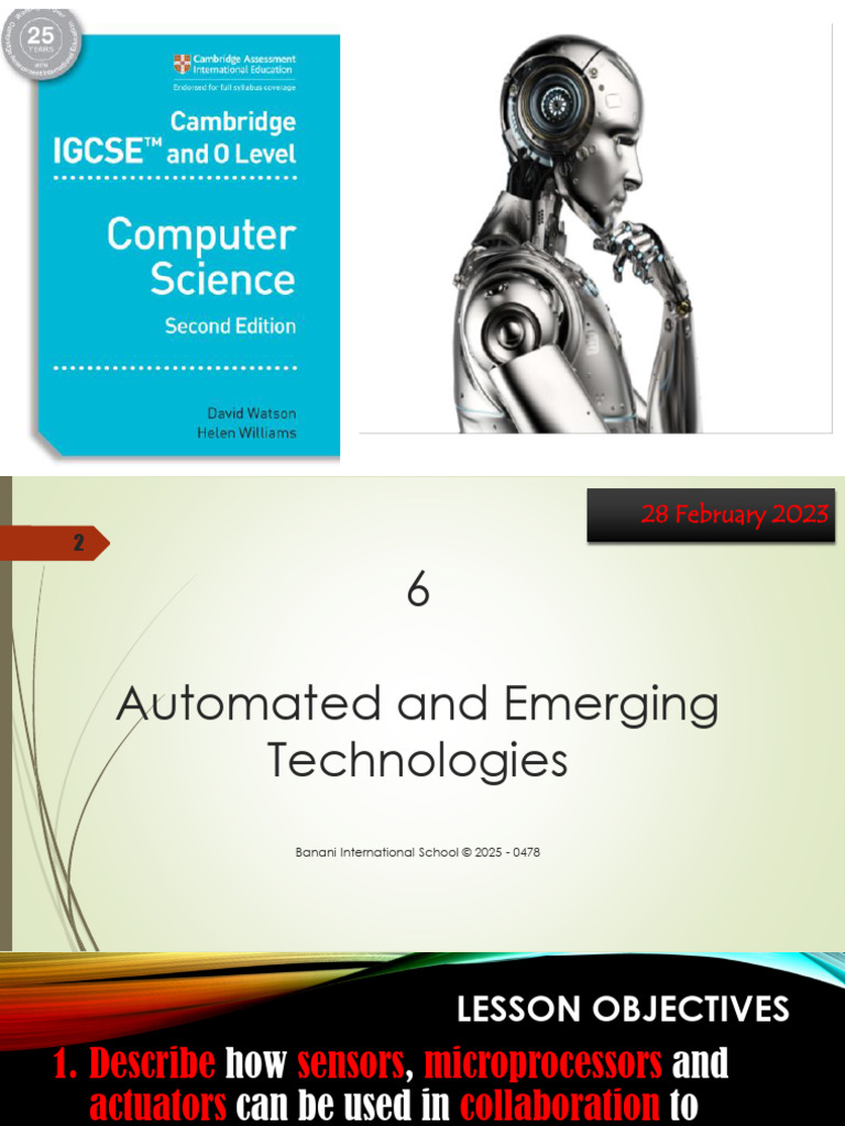 6 Automated and Emerging Technologies | PDF | Artificial Intelligence ...