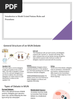 How to Raise a Moderated Caucus in MUN | PDF