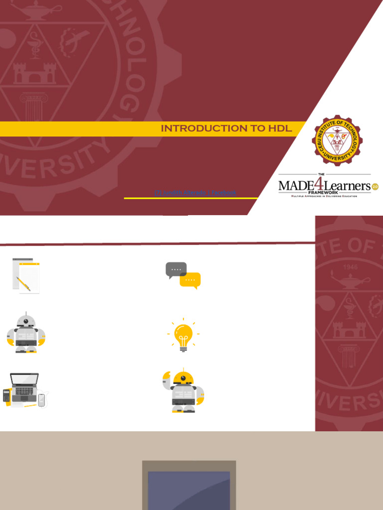 01-Module1.0-Introduction-to-HDL (1) | PDF | Hardware Description Language | Vhdl