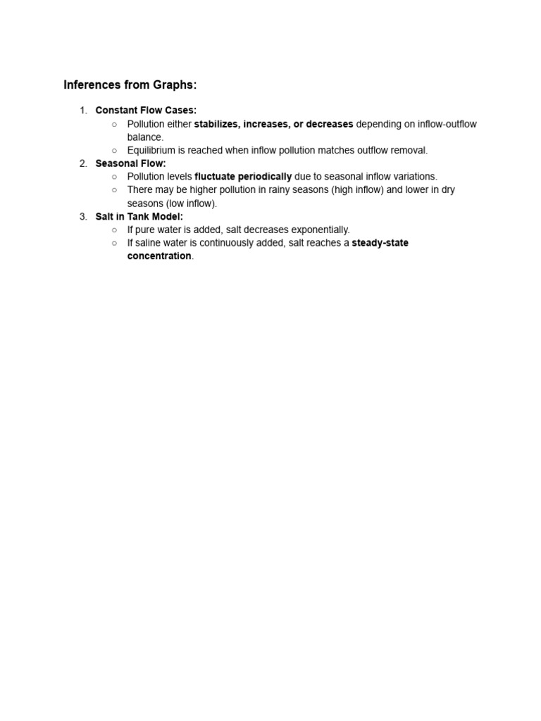 Inferences From Graphs | PDF