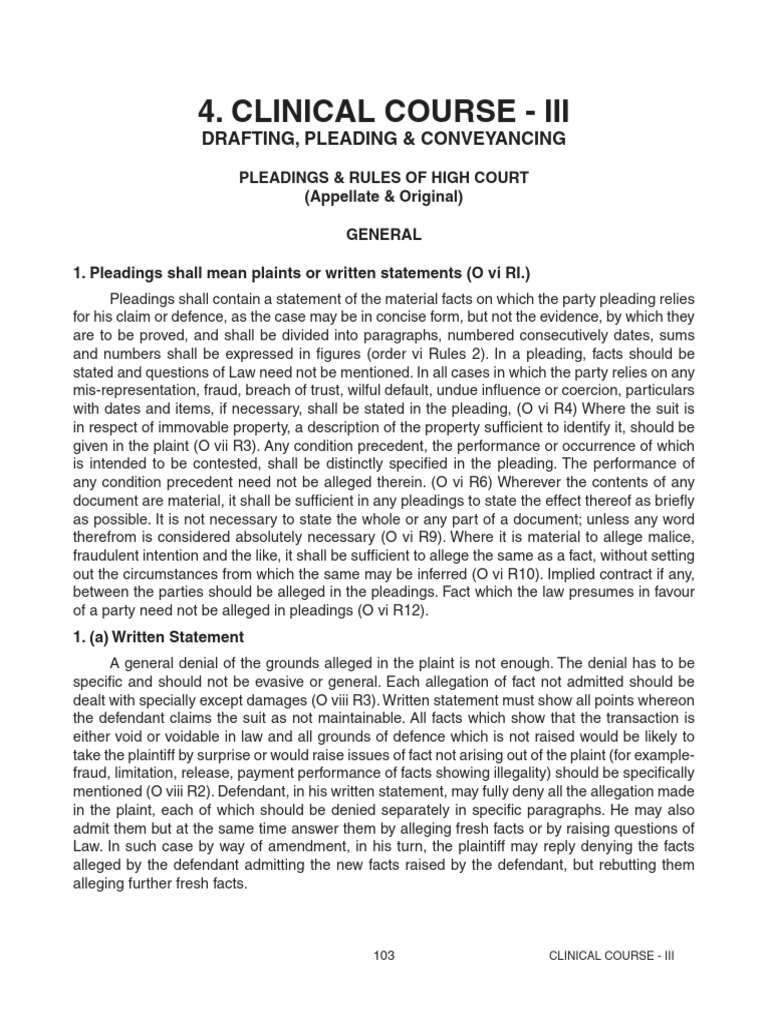 DPC Chennai Uni | PDF | Lawsuit | Mortgage Law